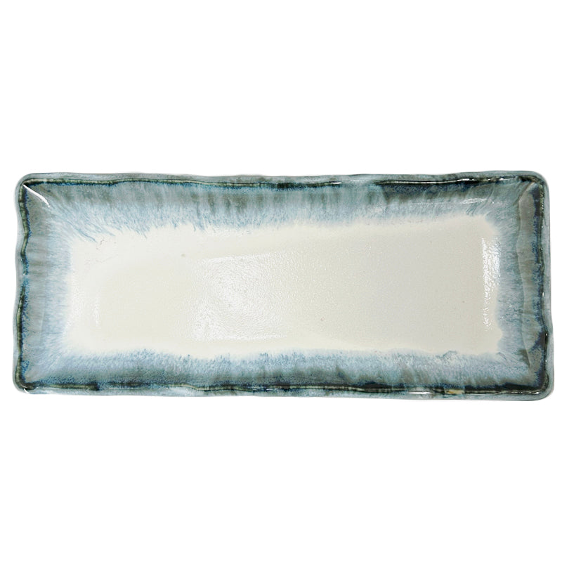 Oblong Plate Ao Kasumi – Murata
