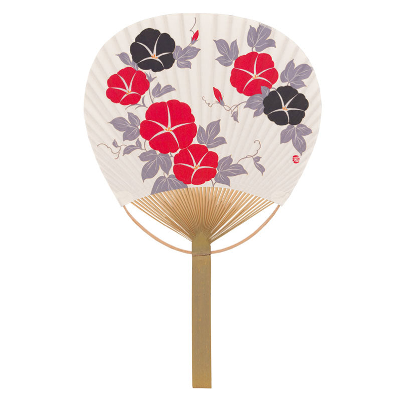 Bamboo Uchiwa Fan Asagao Morning Glory – Murata