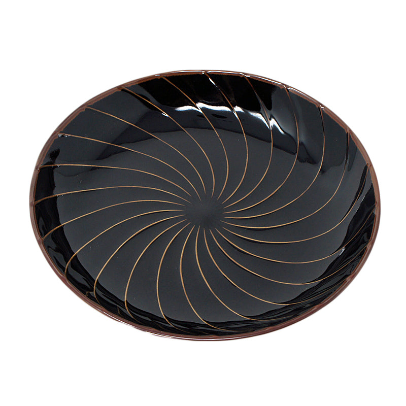 Plate Hakusan Shell Tenmoku D – Murata