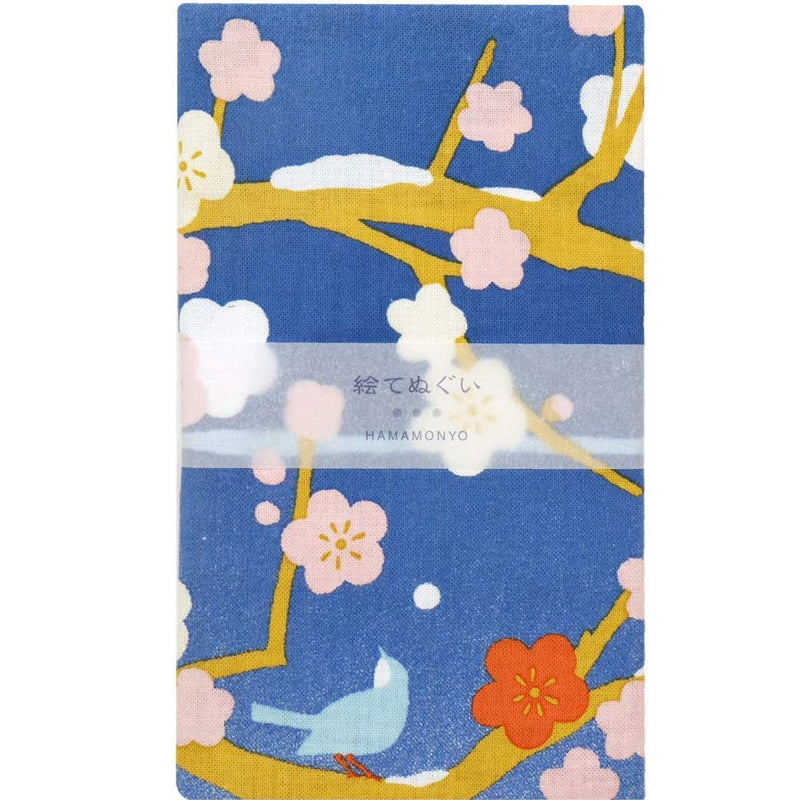 Tenugui Towel Hamamonyo Sakasa Fuji Blue | Murata in Vancouver