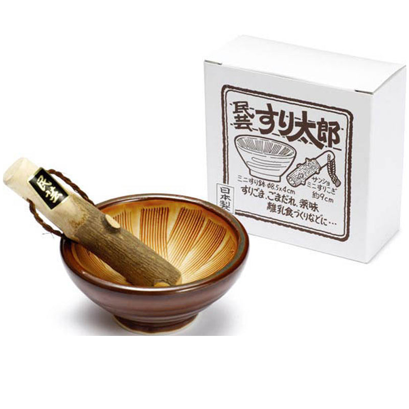 Mini Suribachi with Wooden Pestle – Murata