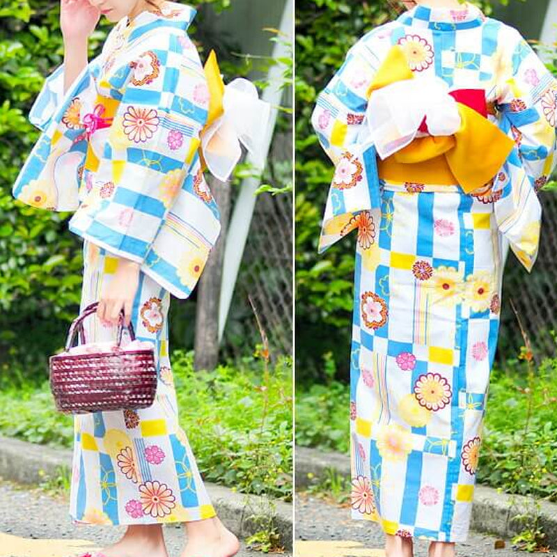 Yukata for Women Cherry Blossom and Flower – Murata