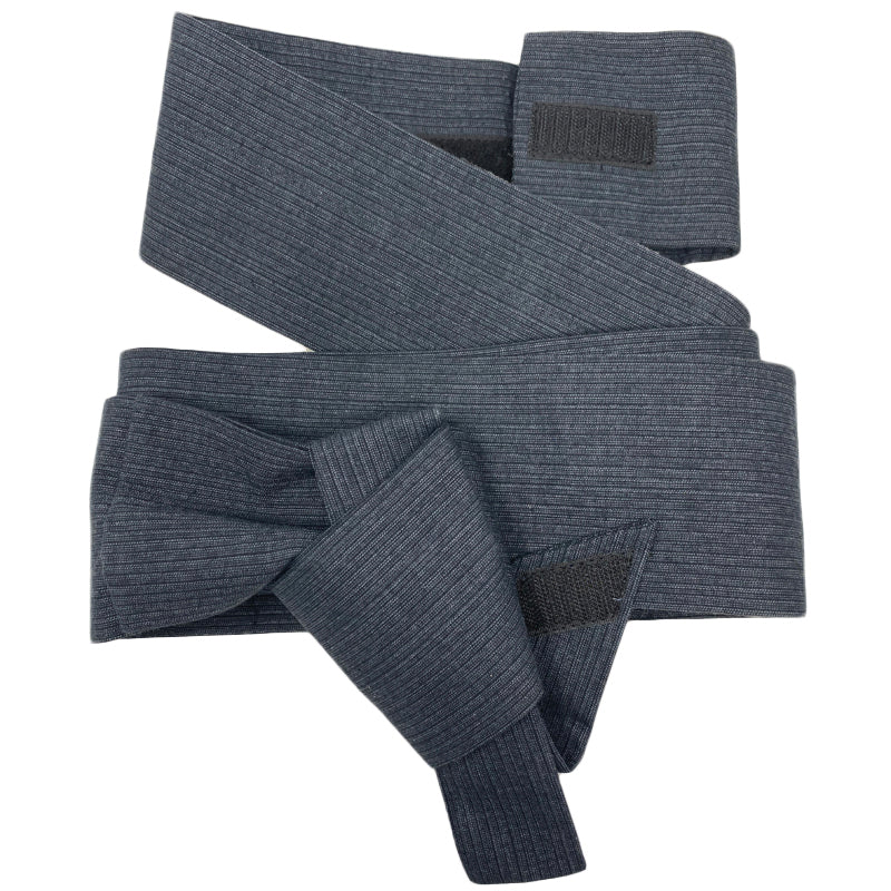 Mens One-touch Obi Belt Dark Gray – Murata