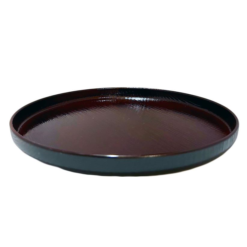 Round Tray Tamari Wood Grain Texture – Murata