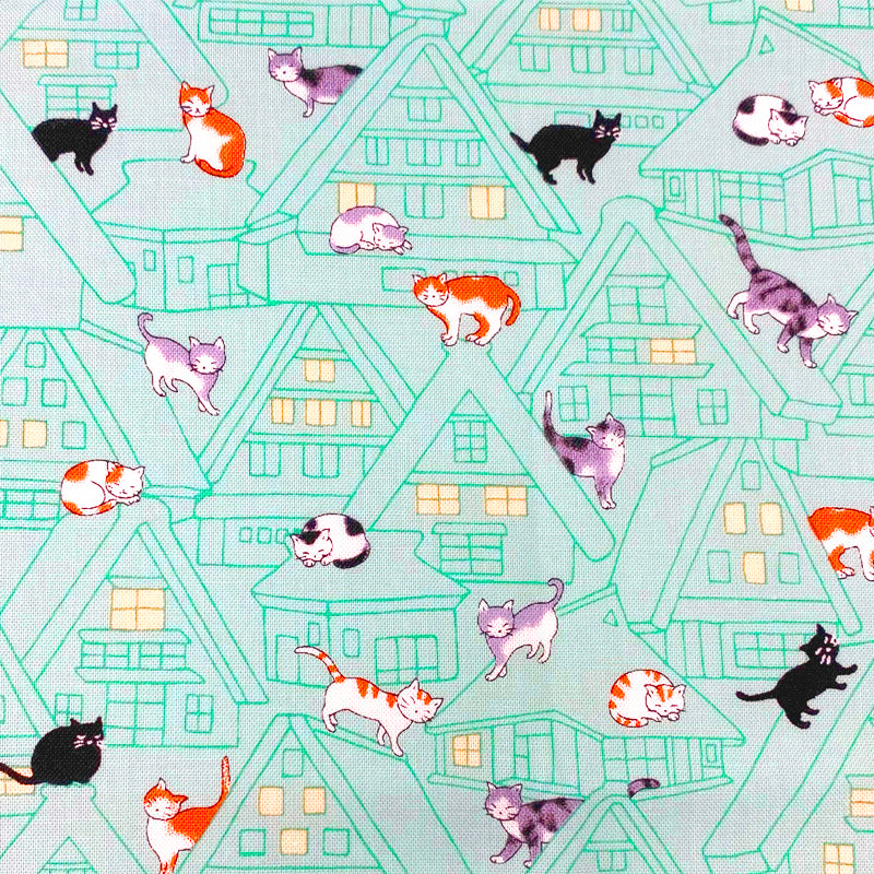 Cloth Cats on the Roof – Murata