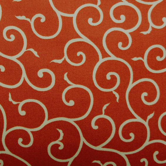 Cloth Karakusa Vermilion – Murata